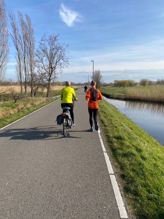 Zonnige oefenloop :: Team Sterk Staaltje